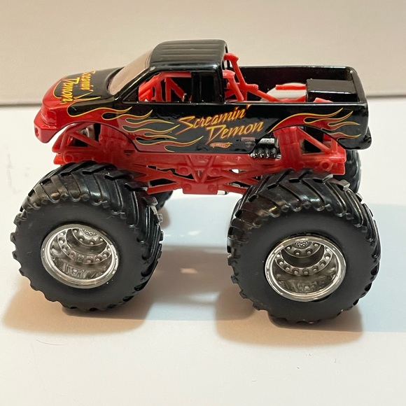 Hot Wheels | Toys | Screamin Demon Ford F5 2000s Metal Base Hot Wheels ...